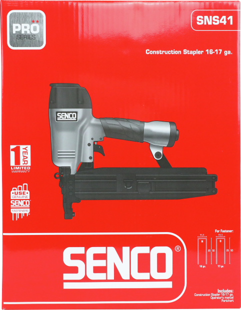 SNS41-N, agrafeuse à fil lourd, double